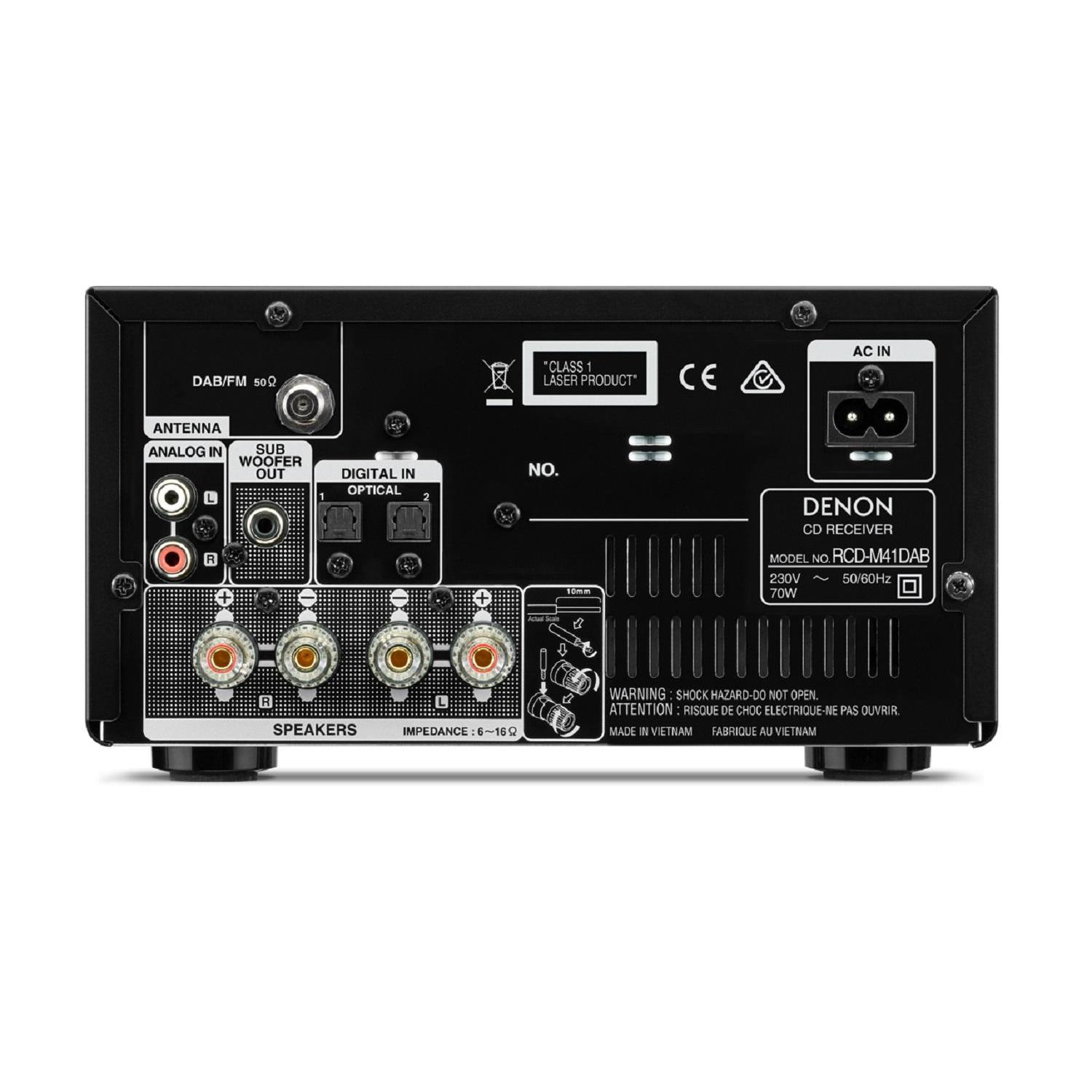 Richer Sounds Ireland - Denon DM41 DAB Silver