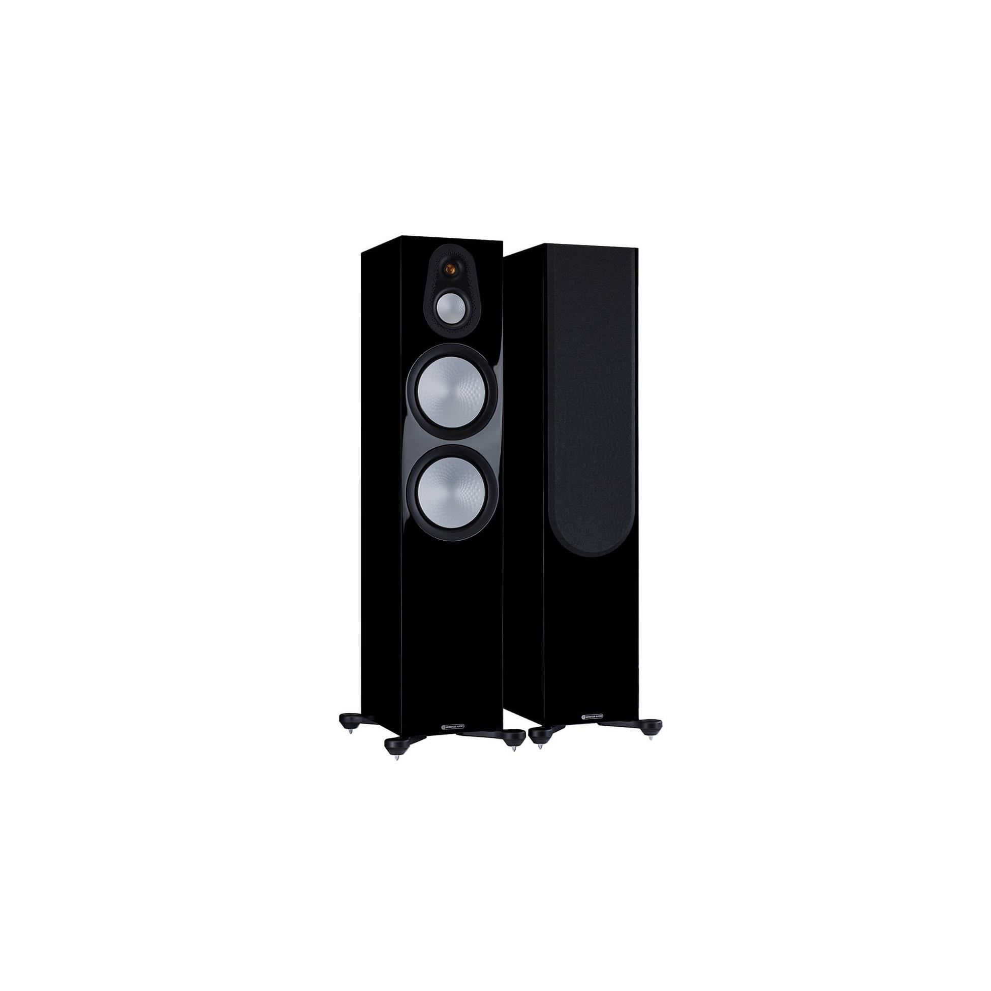Richer Sounds Ireland - Monitor Audio SILVER 500 Gloss Black 7G 6 Year ...