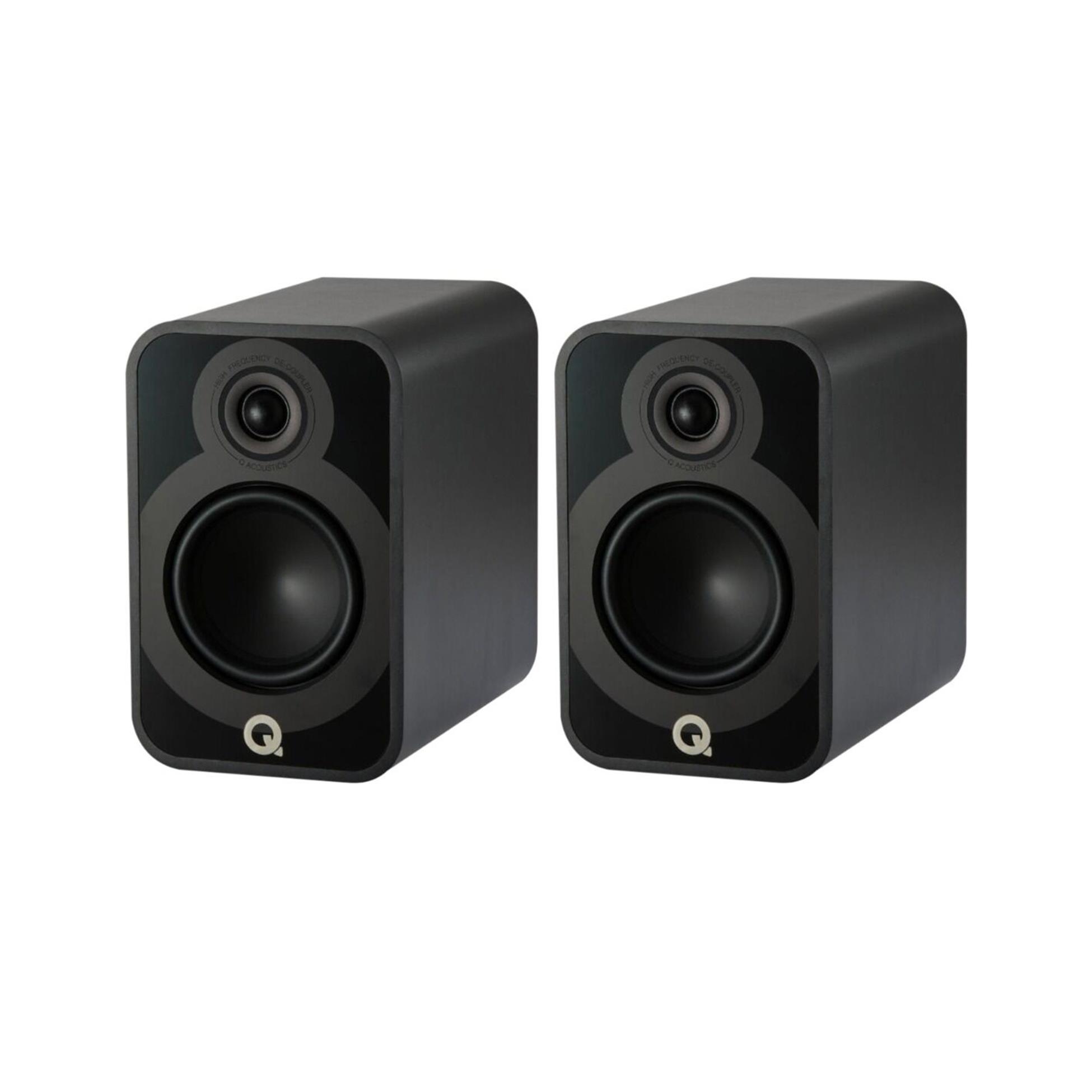 Richer Sounds Ireland - Q Acoustics Q5020 Satin Black 6Yr